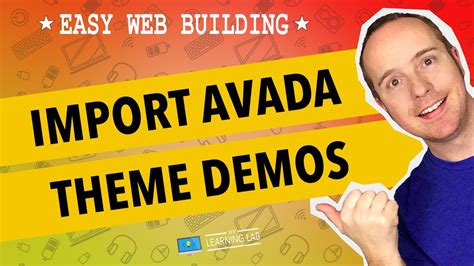 Wordpress Avada Theme Demo Content What Is It And How To Use It Avada Theme Wp Learning Lab