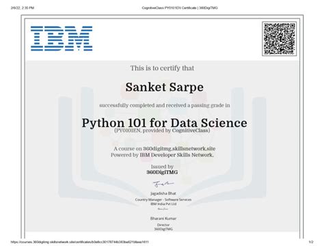 Pyton Dataanalyst Datascience Ibmdatascience Upskill Ibm Sanket