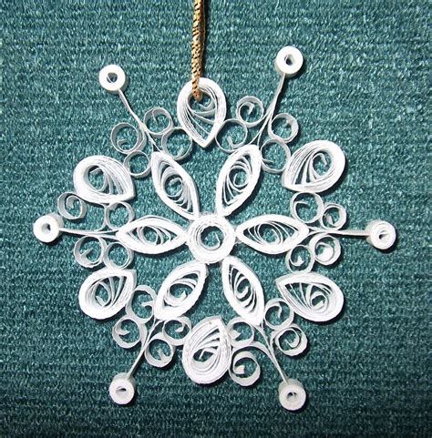 Printable Quilling Snowflake Patterns