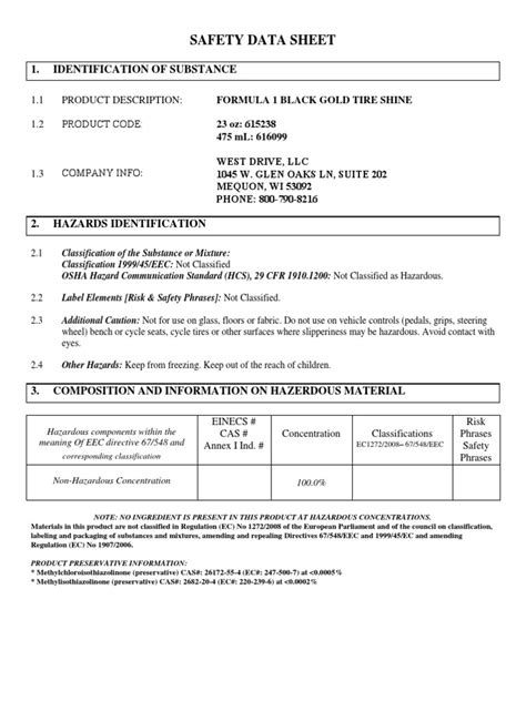 Black Gold Pdf Toxicity Dangerous Goods