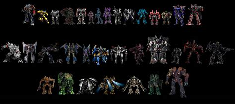 Tf 2 Rotf Rewrite Robot Cast By Primalragedude96 On Deviantart