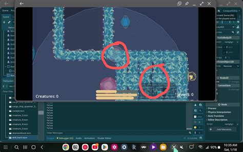 Tilemap Collision Vs Static Body Collision Physics Godot Forum
