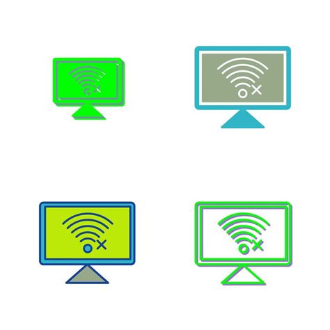 Disconnected Network Vector Icon 29796490 Vector Art At Vecteezy