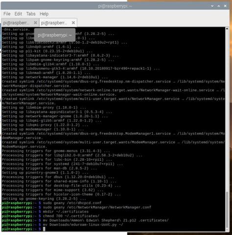 Connecting A Raspberry Pi To UVA S Eduroam WiFi