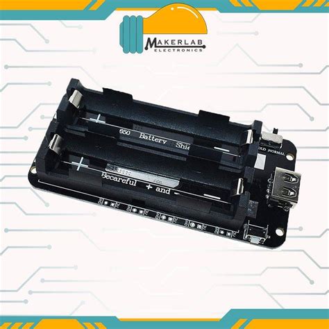 Dual 18650 Lithium Battery Shield V8 Mobile Power Expansion Board Modu Makerlab Electronics