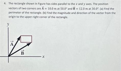 The Rectangle Shown In Figure Has Sides Parallel To Chegg