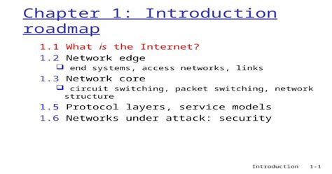 Ppt Introduction 1 1 Chapter 1 Introduction Roadmap 11 What Is The