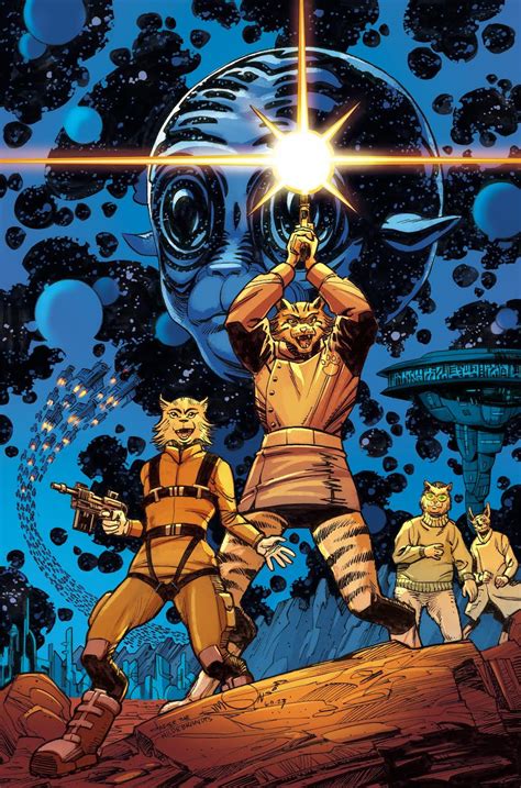 Cats In Space Captain Ginger Comic Unveils Homage To Star Wars Space