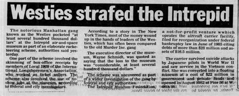 In 1980s New York The Mob Had Its Hands In Everything Even A Museum