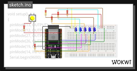 CIRCUITO Wokwi ESP STM Arduino Simulator CIRCUITO Wokwi ESP STM Arduino Simulator
