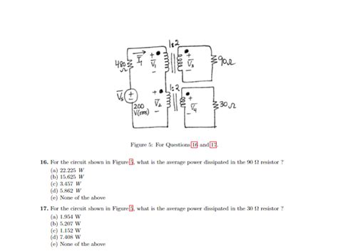 Solved Figure 5 For Questions 16 And 17 16 For The