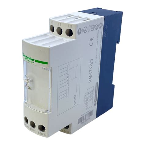 Schneider Electric RM4TG20 Überwachungsrelais 220-440V 50/60Hz / 3A 25