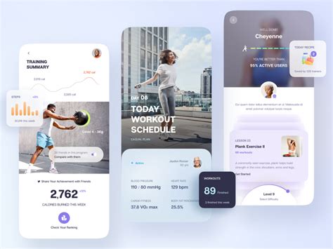 5 Best Fitness App Design Templates In 2024