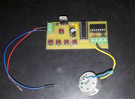 Pic16f628a Ile Dc Motor Hız Yön Kontrol Devresi Satın Al 494 42 Tl