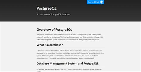 Github Raadiah Postgresql A Documentation On Postgresql Here The Art Store Database Is Again