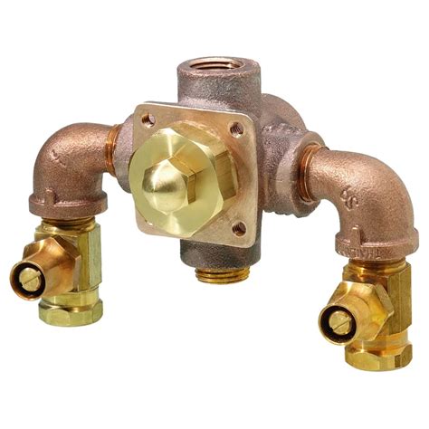 Bradley S59 2130t Thermostatic Valve Standard 130 Gpm