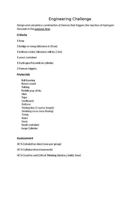 loop calculations good for revision engineering challenge
