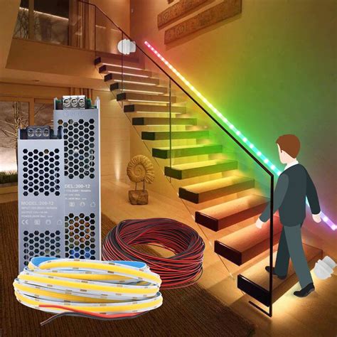 PIR Motion Sensor Light Controller ES Light Strip Accessories V V Single Color RGB Pixel