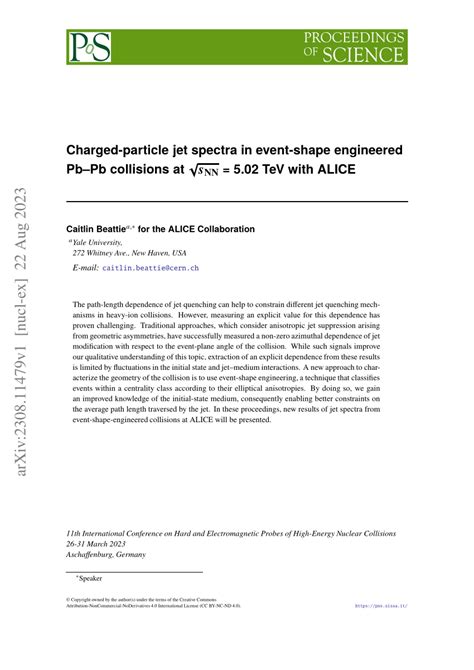 Pdf Charged Particle Jet Spectra In Event Shape Engineered Pb Pb Collisions At Sqrt S Rm