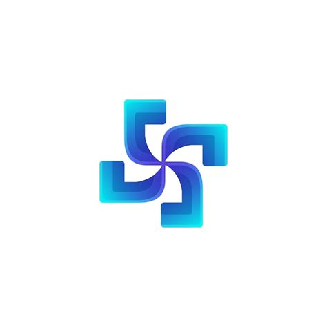 Premium Vector Modern Colorful Gradient Template Logo Design