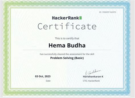 Problemsolving Codingskills Hackerrank Continuouslearning