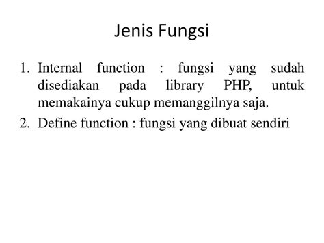 ppt array dan fungsi powerpoint presentation free download id 3441168
