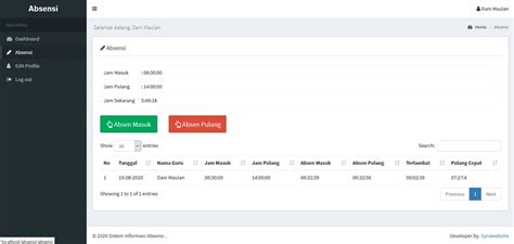 download aplikasi cuti dan absensi online codeigniter sarjana komedi