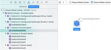 Finding Memory Leaks With The Xcode Memory Graph Debugger And Fixing
