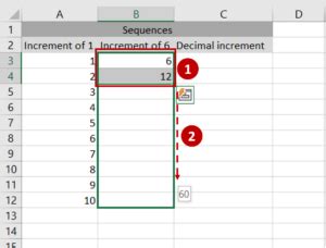 How To Create A Number Sequence In Excel SpreadCheaters