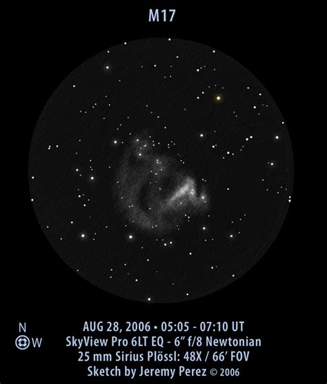 Messier 17 Vega Csillagászati Egyesület