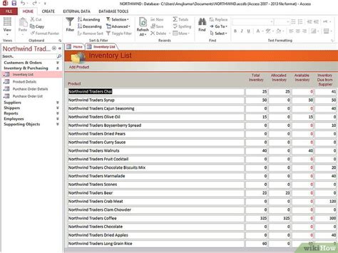 How To Make An Inventory Database In Access 6 Easy Steps