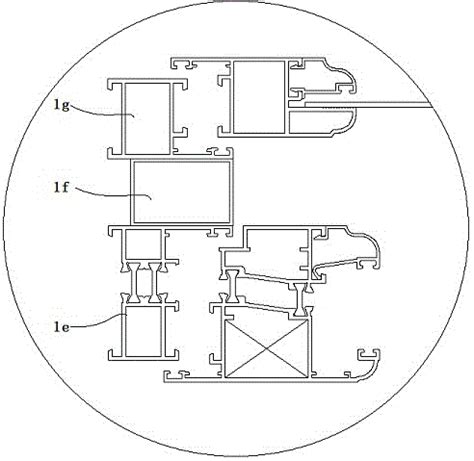 一种外开窗用窗纱一体化结构的制作方法