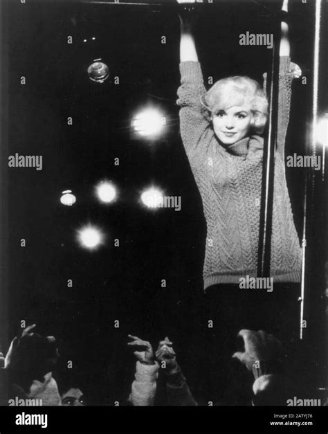 1960 Usa The Movie Actress Marilyn Monroe Is Amanda In Lets Make