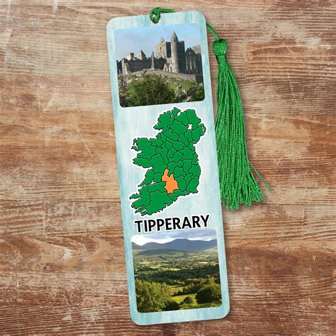 Scenic And Map Tipperary Bookmark Localirishts