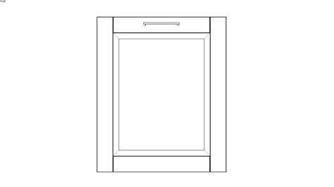 Kitchen Door Classic 2 3d Warehouse