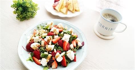 리코타치즈만들기and리코타딸기샐러드