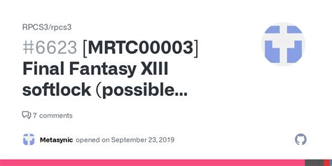 Mrtc00003 Final Fantasy Xiii Softlock Possible Ryzen Only Issue