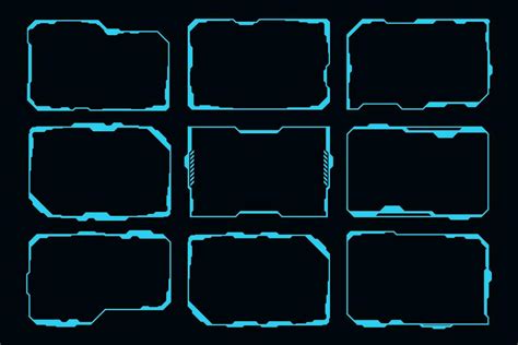 Vector HUD Element Frame Technology Futuristic Interface Ui Vector Art At Vecteezy