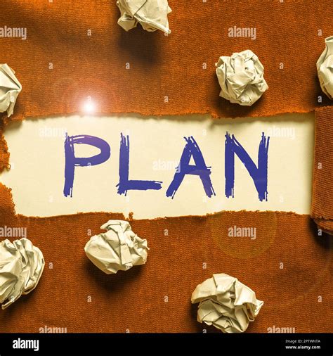 writing displaying text plan concept meaning start of a detailed