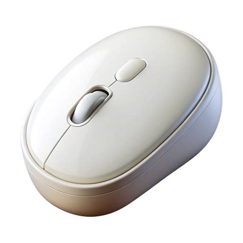 Elegant Modern Wireless Computer Mouse White Background Exclusive 57151626 Png