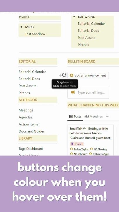 Tfw You Discover A Notion Feature Notion Productivitytool Tutorial