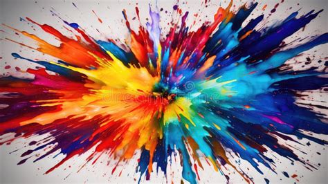 Power Explosion Dynamic Background Stock Illustration Illustration Of