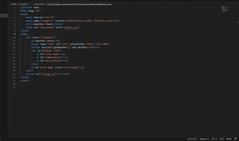Abhishek Modi On Linkedin 🚀 Javascript Api Integration And Github Deployment For Weather Website