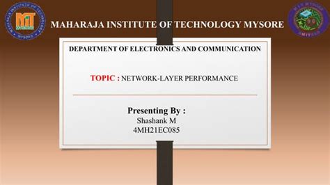 Computer Communication Networks Network Layer Performancepptx