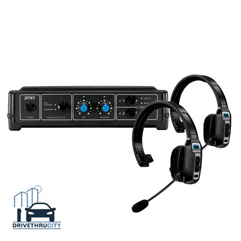 dtx1 drive thru headset intercom system kit diy install affordable
