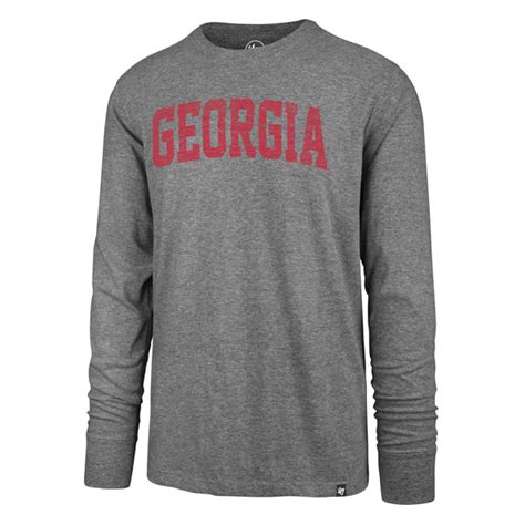 Uga 47 Brand Arched Georgia Premier Franklin Long Sleeve Tee The