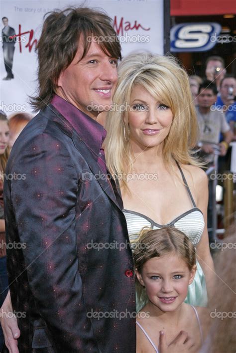 Richie Sambora Heather Locklear And Ava Elizabeth Locklear — Stock