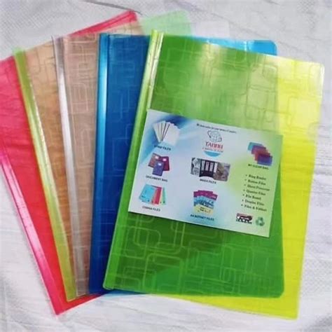 A4 Plastic Strip File At ₹ 4 Piece New Delhi Id 2853654783730