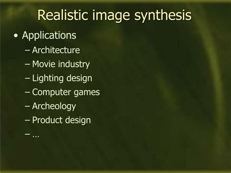 Ppt On Robust Monte Carlo Algorithms For Multi Pass Global Illumination Powerpoint