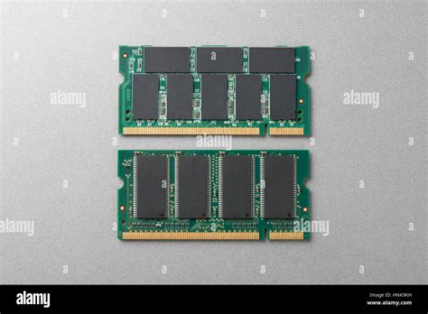 Closeup Details Of Computer Memory RAM Stock Photo Alamy